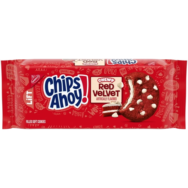 Chips Ahoy! Red Velvet | Chips ahoy treats for hotels - Walmart ...