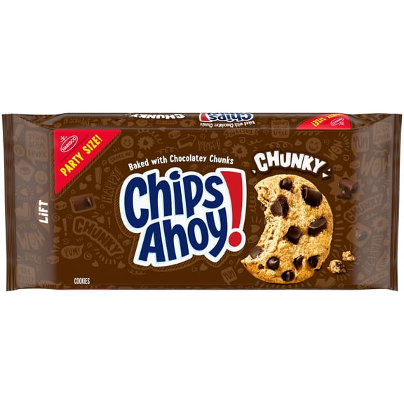 CHIPS AHOY! Crunchy White Fudge Chocolate Chunky Fudgy Chocolate Chip ...