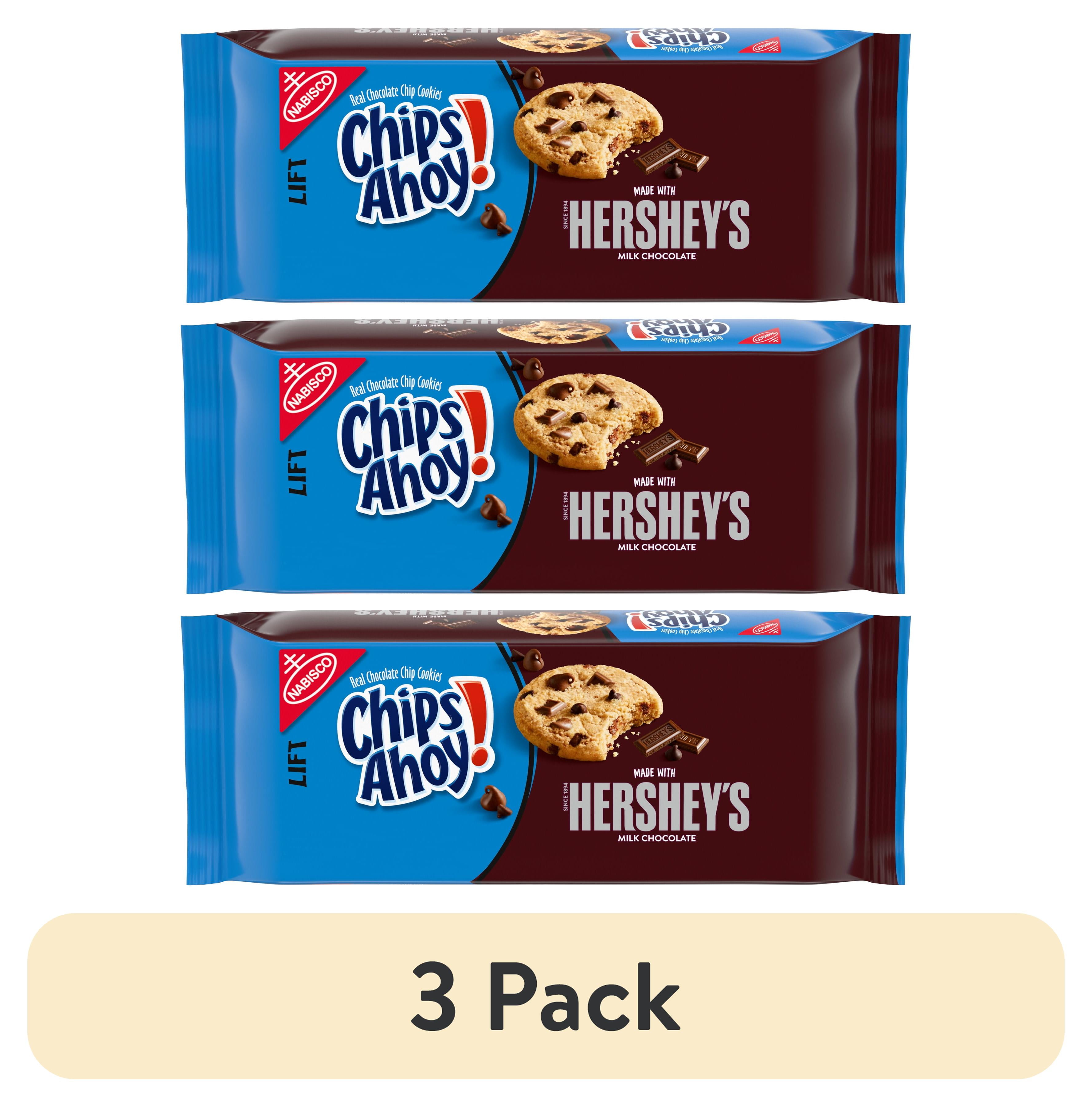 (3 pack) CHIPS AHOY! Cookies with Hershey’s Milk Chocolate ...