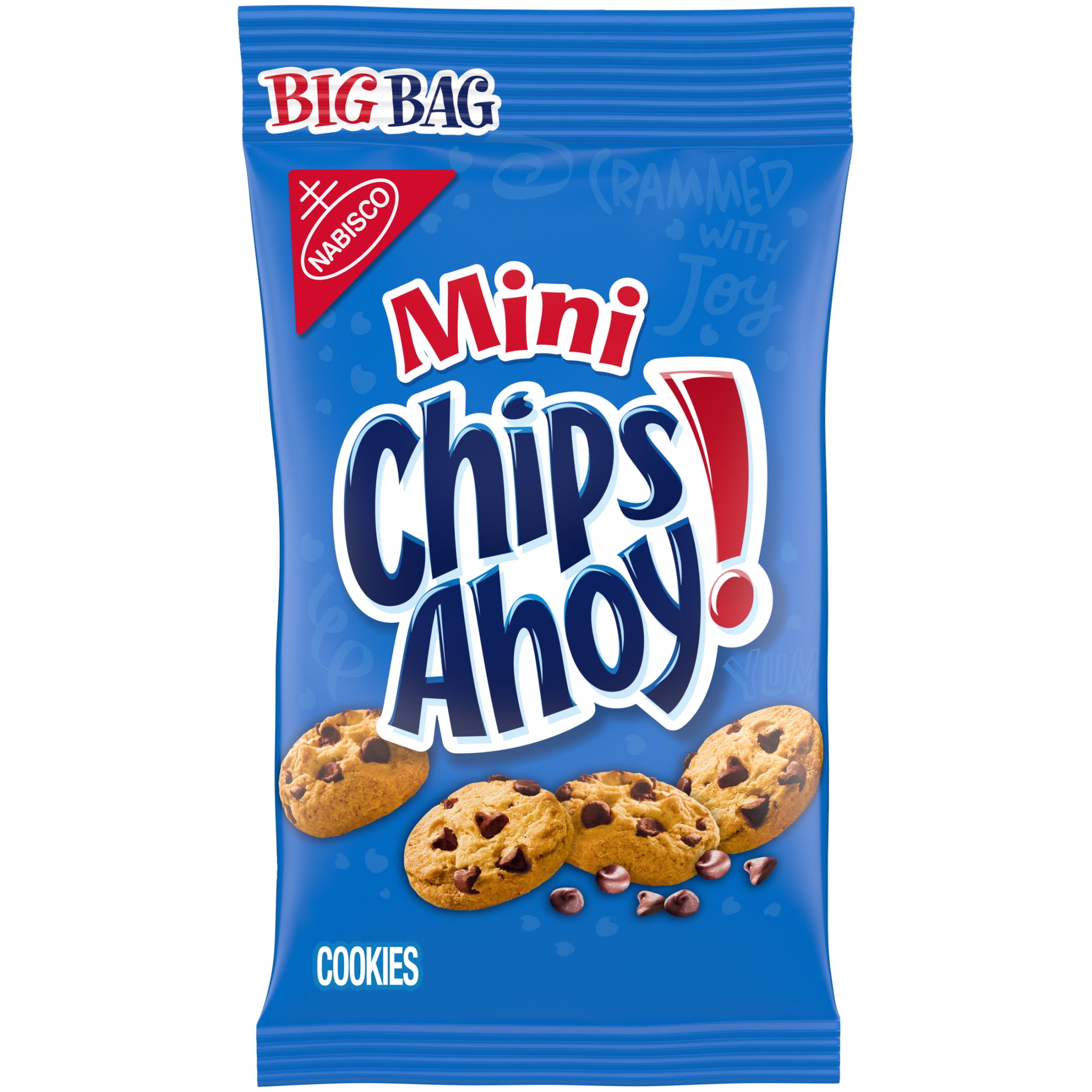 CHIPS AHOY! Mini Original Chocolate Chip Cookies, Party Big Bag, 3 oz ...