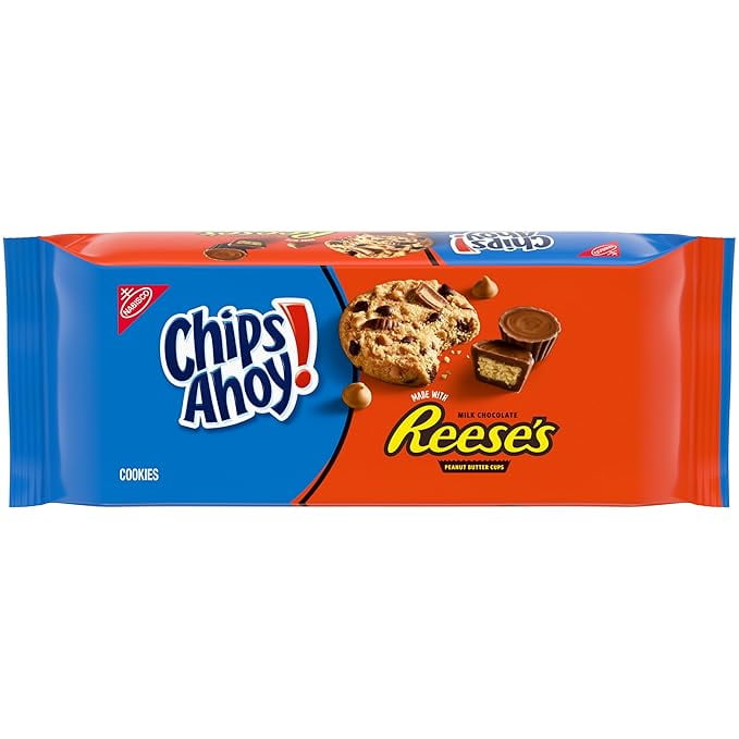 CHIPS AHOY! Reese’s Peanut Butter Cup Chocolate Chip Cookies, 9.5 oz ...