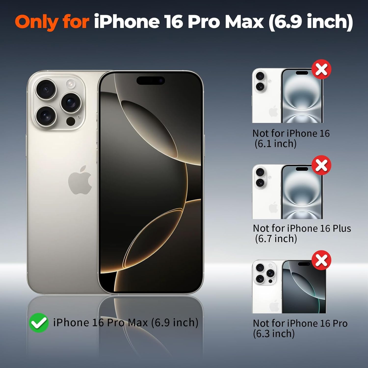 CHISHZL-Magnetic for iPhone 16 Pro Max Case, Upgraded [Camera Control ...