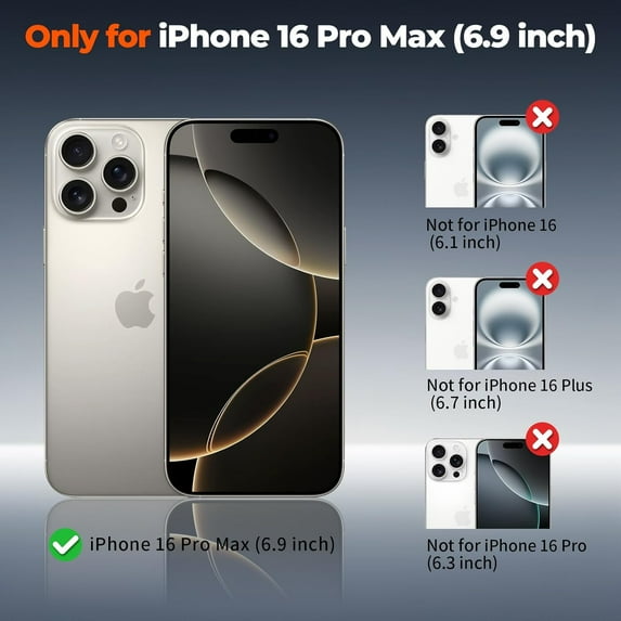 CHISHZL-Magnetic for iPhone 16 Pro Max Case, Upgraded [Camera Control ...