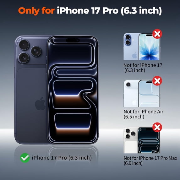 CHISHZL-Magnetic for iPhone 17 Pro Case, Upgraded [Camera Control ...