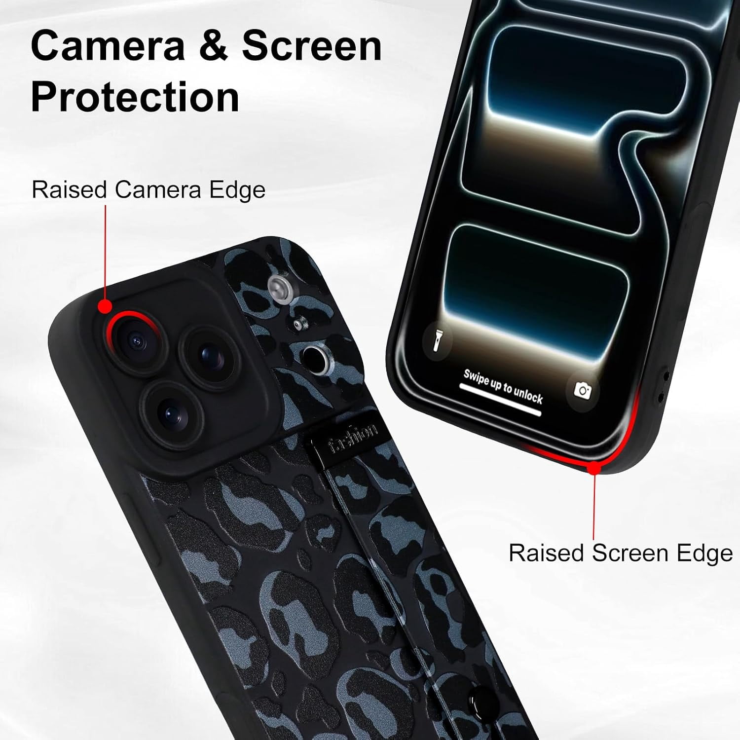 CHISHZL-for iPhone 17 Pro Case with Strap for Women Girls,Luxury ...