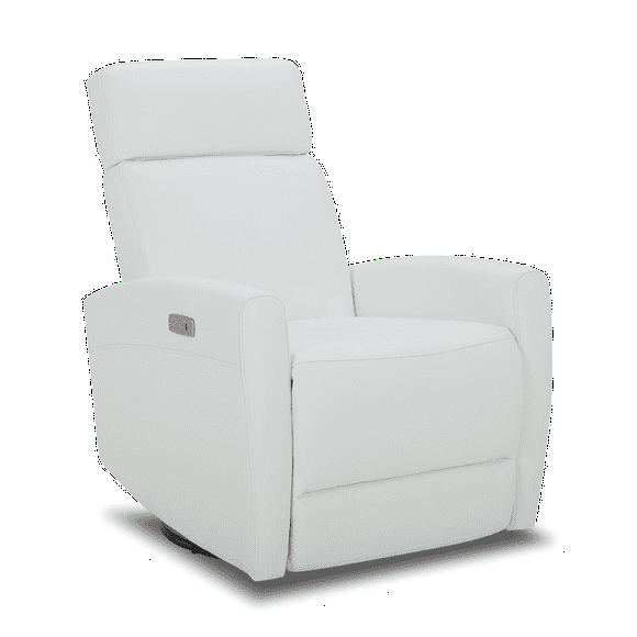 White Leather Recliner