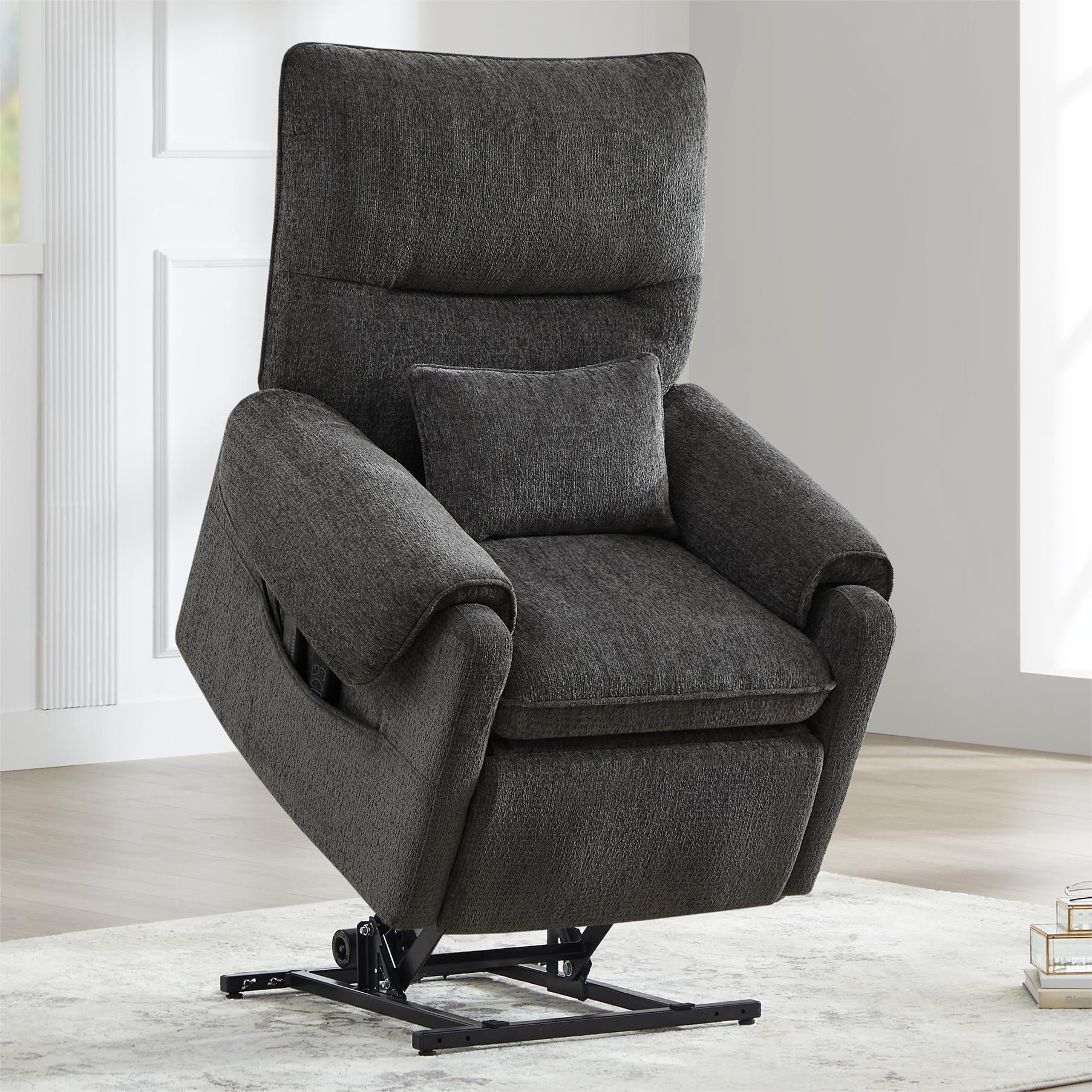 CHITA Electric Power Lift Recliner Chair for Adults, Heat & Massage ...