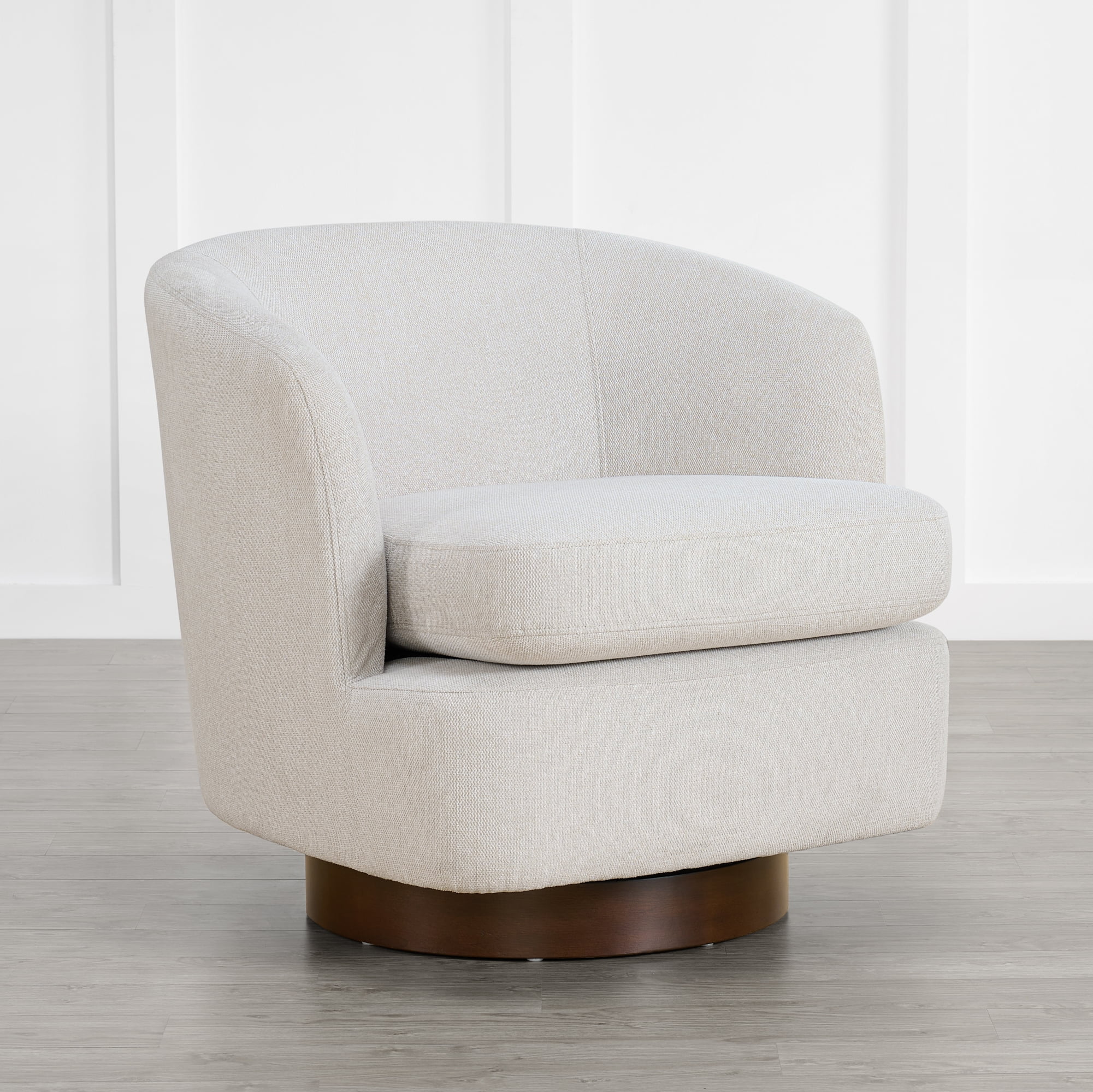 CHITA Swivel Accent Chair Armchair for Living Room,Cream - Walmart.com
