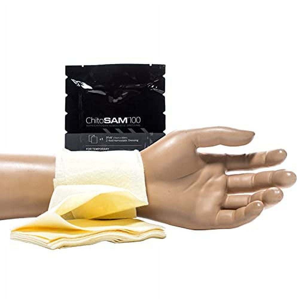 CHITO-SAM 100 - 3" X 6' Z FOLD HEMOSTATIC DRESSING - Walmart.com