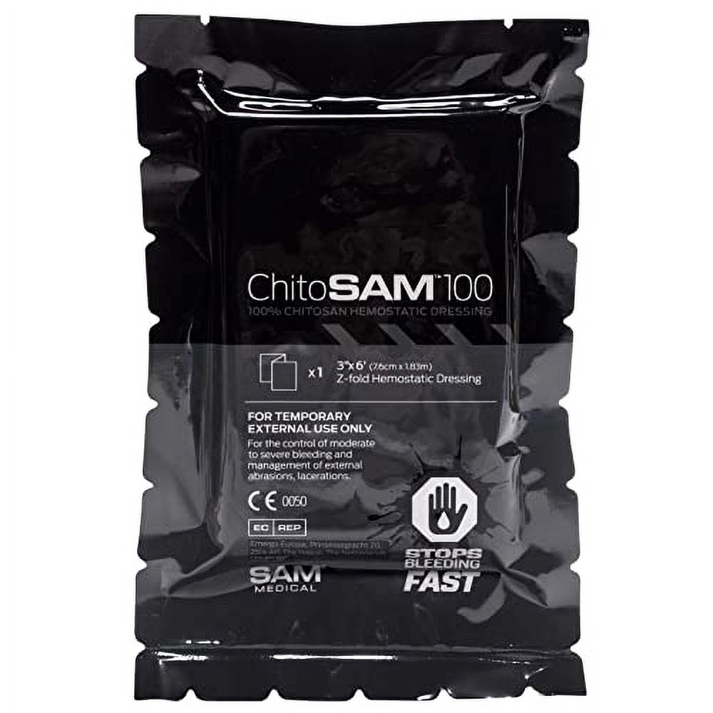 CHITO-SAM 100-3" X 6' Z FOLD Hemostatic Dressing - Walmart.com