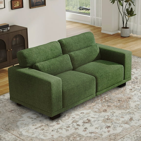 3-Seater Boucle Sofa in Mid-Century Style | Perfect for Family ...