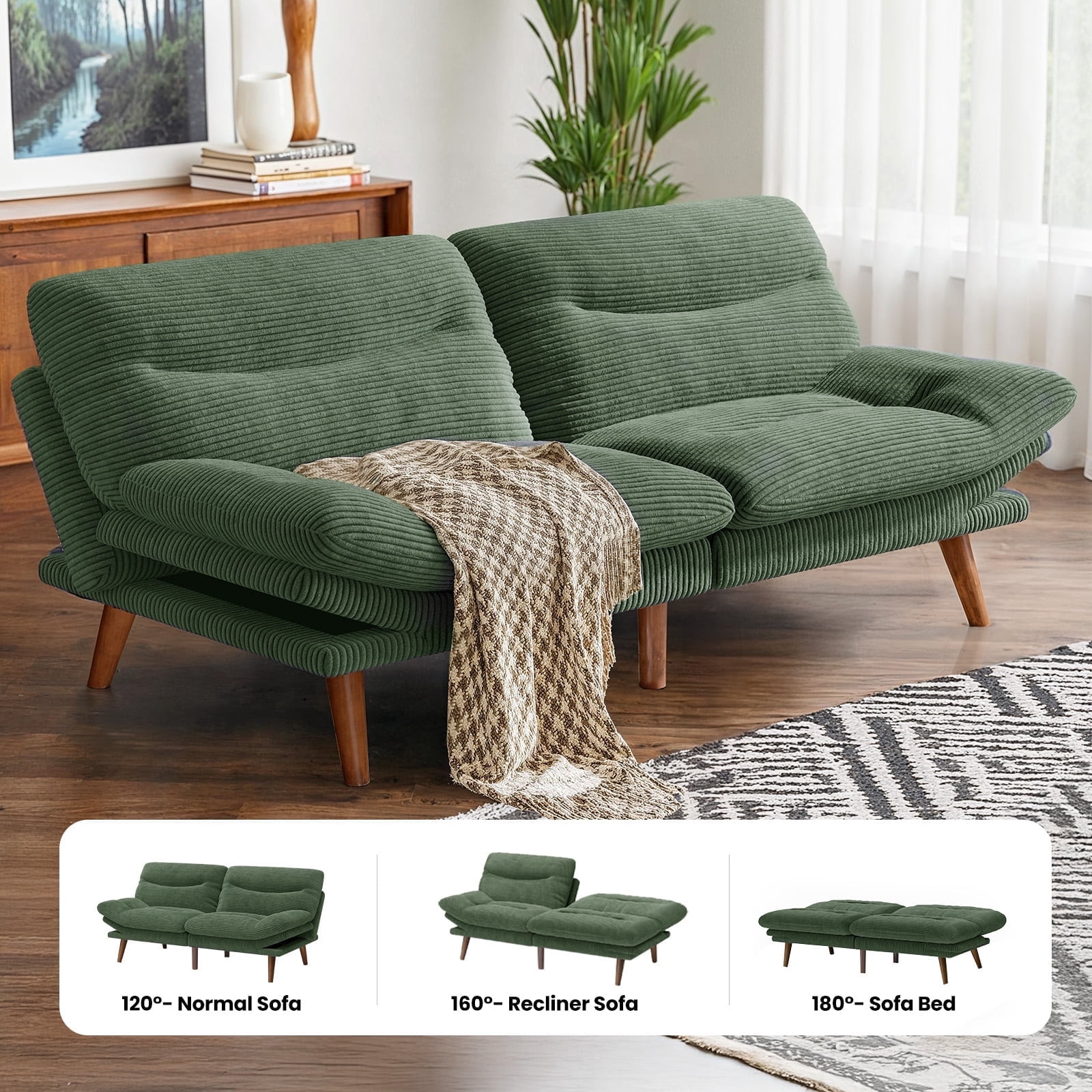 CHITOOMA, Futon Sofa Bed, 75
