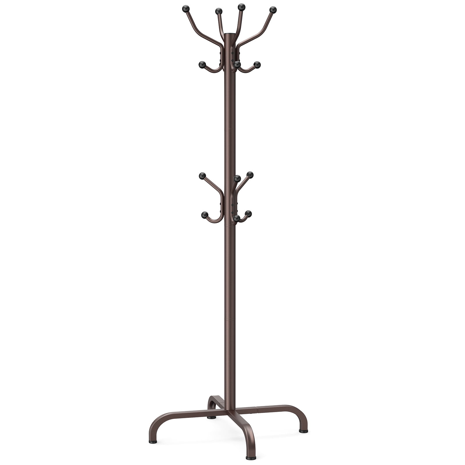 CHITOOMA Freestanding coat rack with hooks for entryways, hallways ...