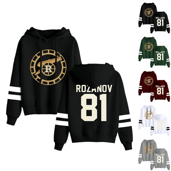 CHIUNL Heated Rivalry Hoodies R Neck Long Sleeve, Floral Printed ...