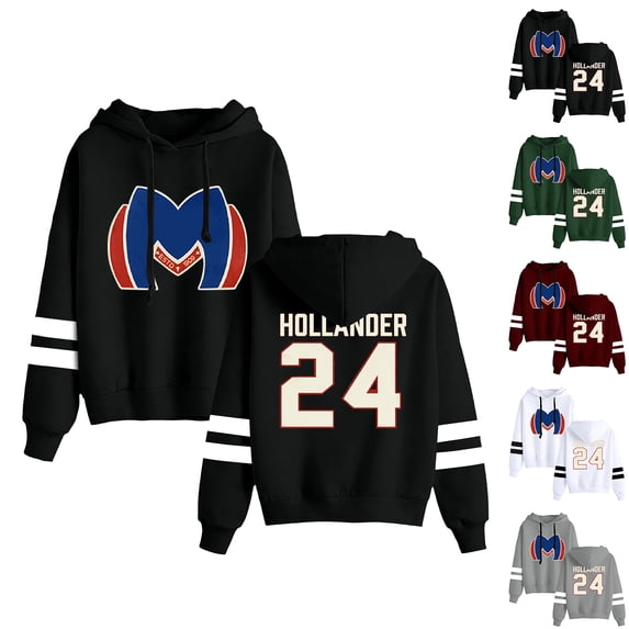 CHIUNL Heated Rivalry Hoodies R Neck Long Sleeve, Floral Printed ...