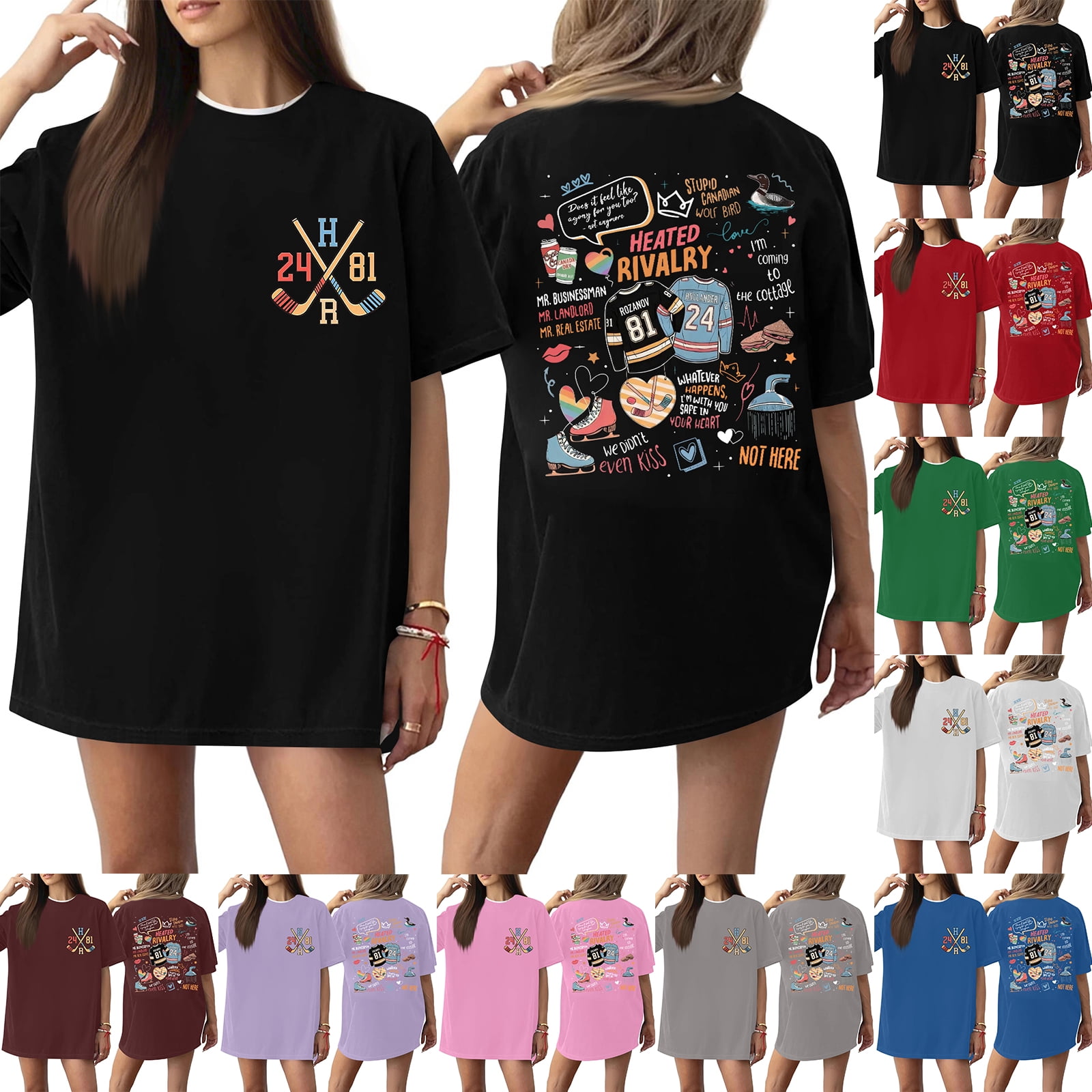 CHIUNL Heated Rivalry T-shirt for Summer Fashion, Cool Heated Rivalry ...