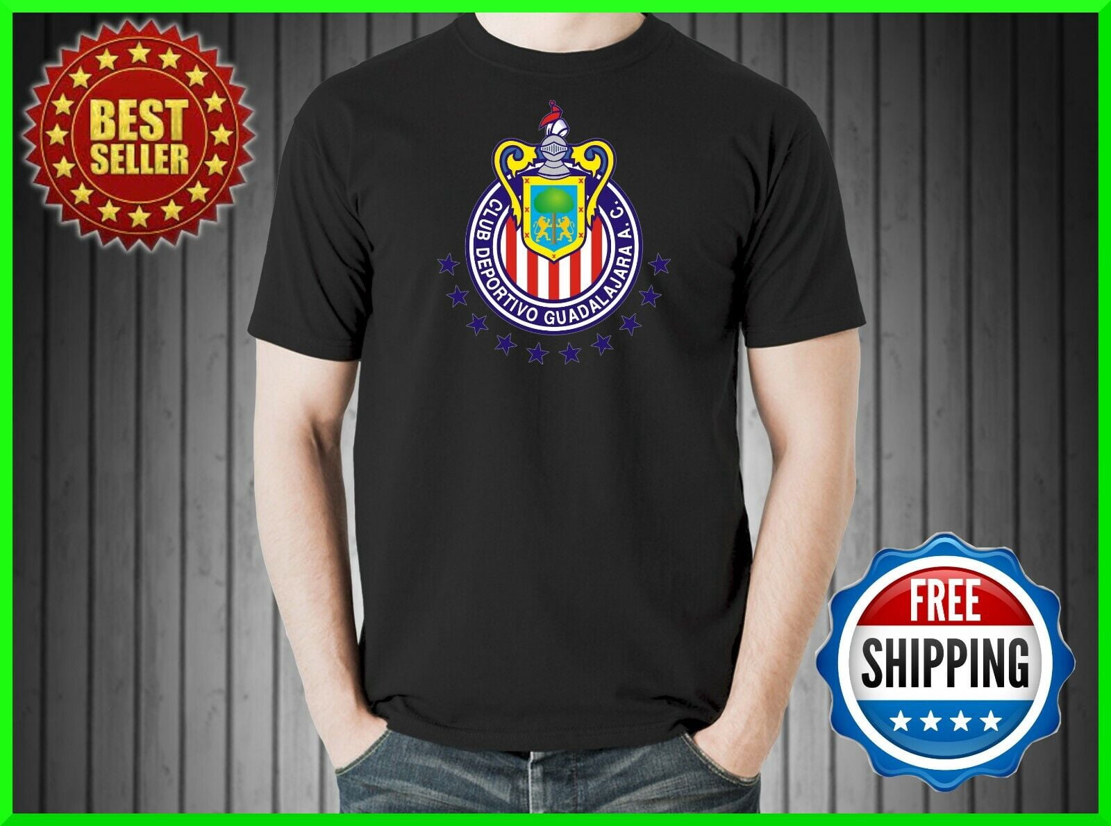 CHIVAS SHIRT SOCCER JERSEY SHIRT GUADALAJARA AMERICA PREMIUM MEXICO ...