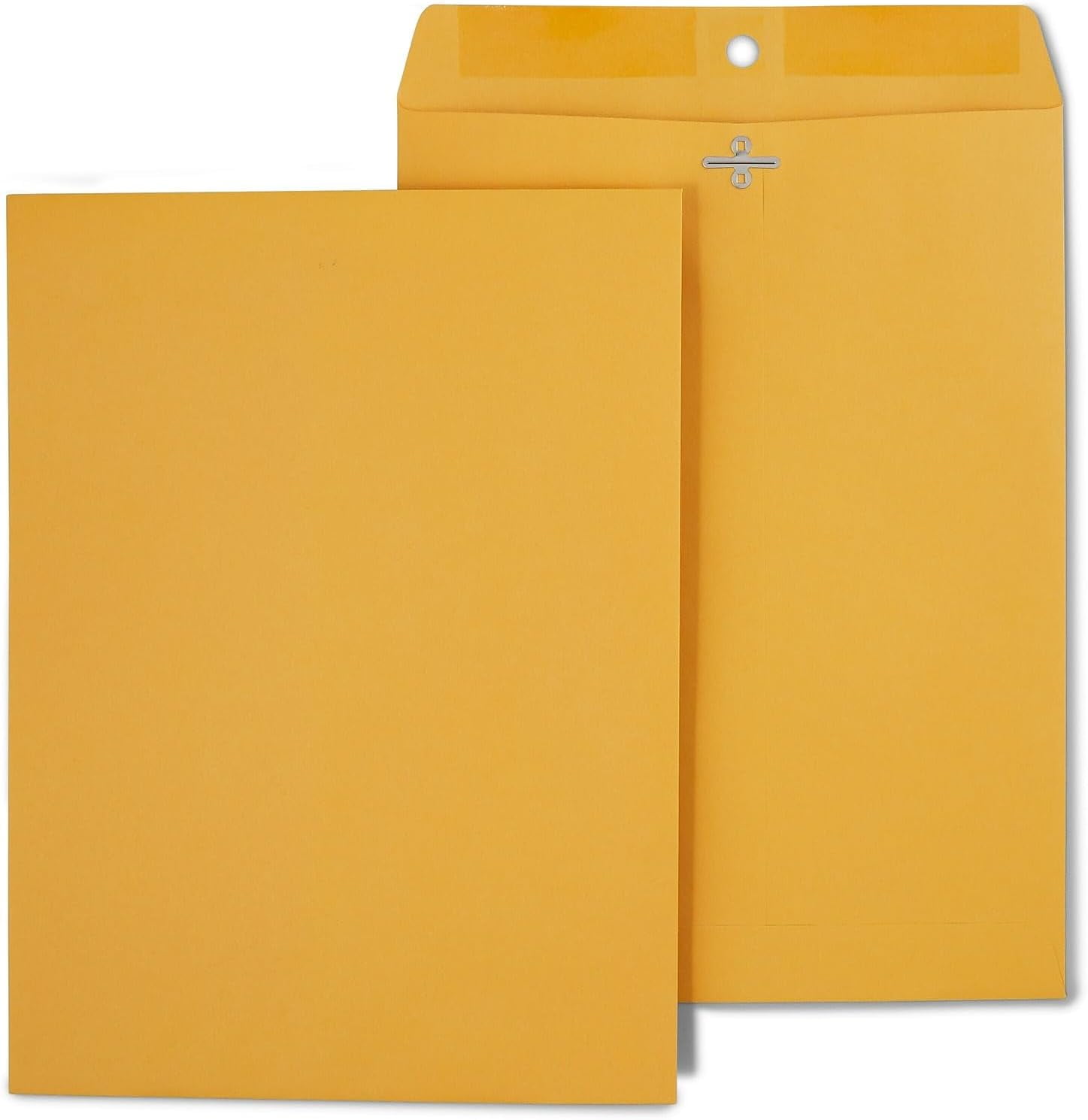 CHJZ Clasp Close Envelopes, 9 x 12 Inch, Great for Filing, Storing ...