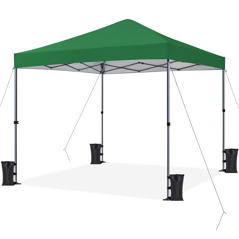 CHLET Pop-up Canopy Tent Integrated Wheels for Mobility, Waterpoof ...