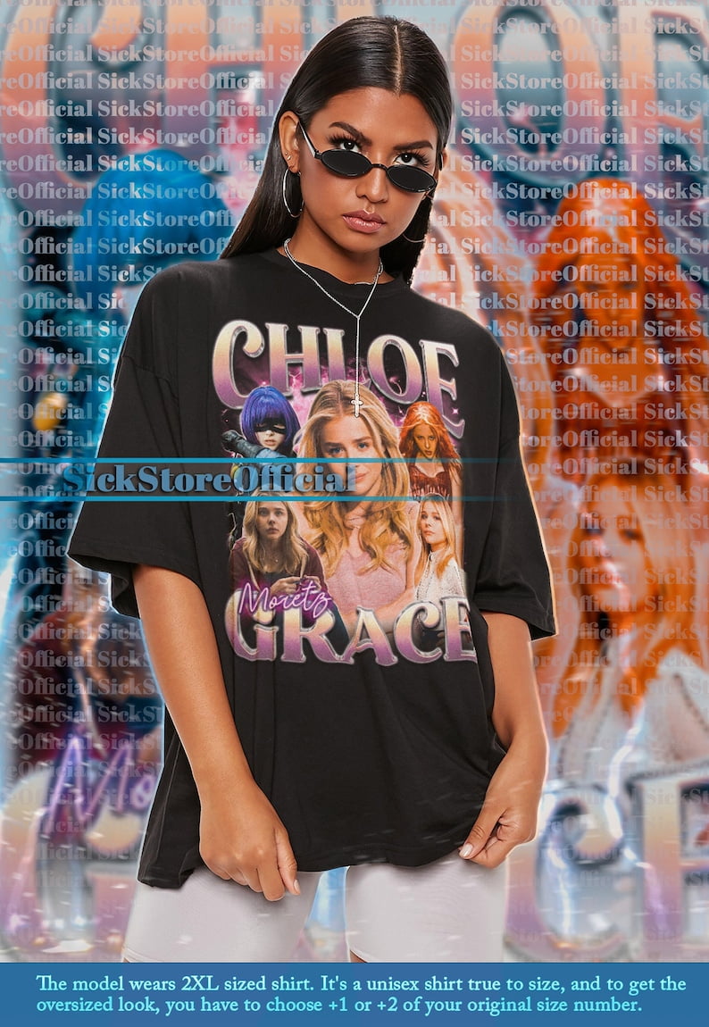 CHLOE GRACE MORETZ Vintage Shirt, Chloe Moretz Homage Tshirt, Chloe ...