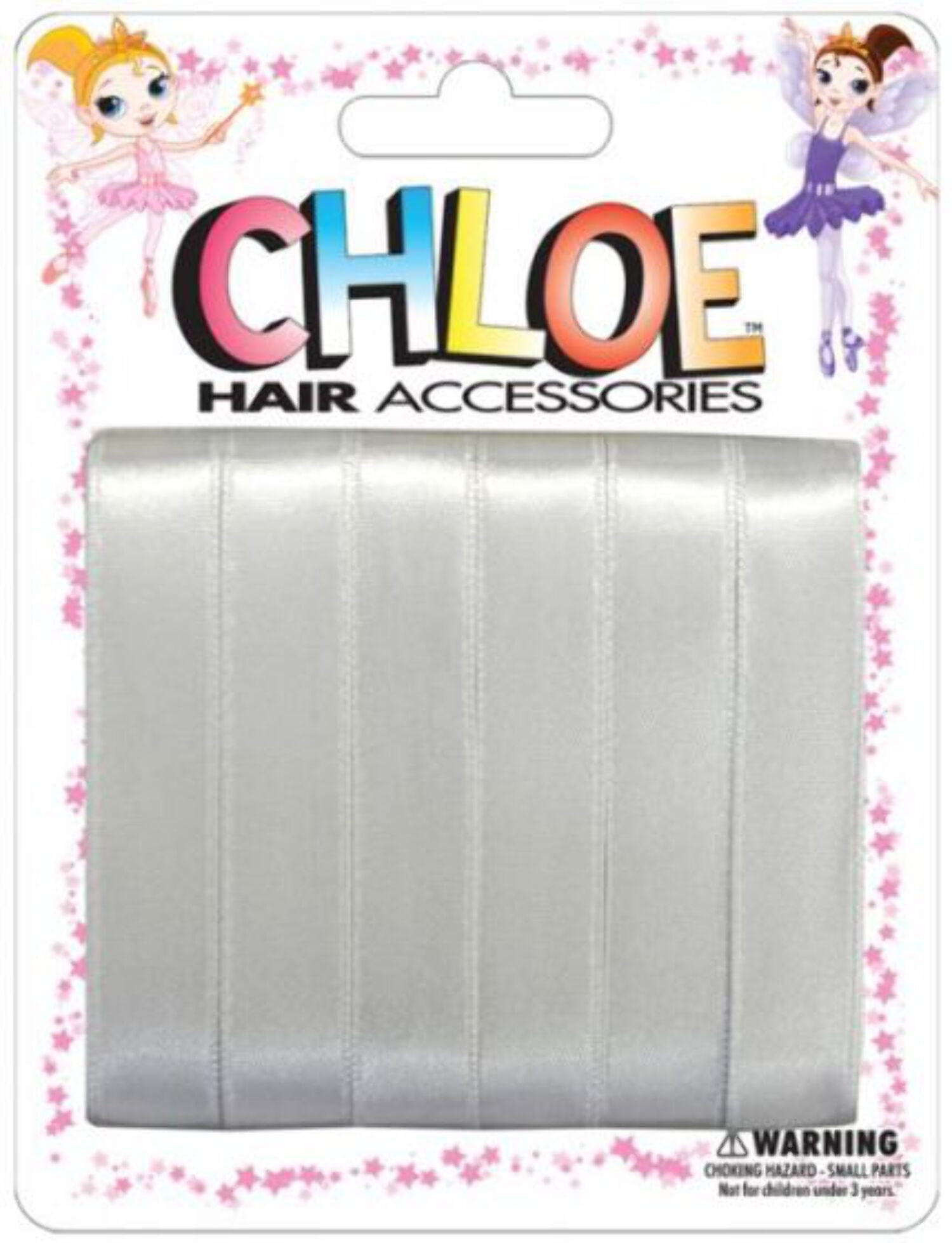 CHLOE - Hair Ribbons Silver (BR2901SV) - Walmart.com