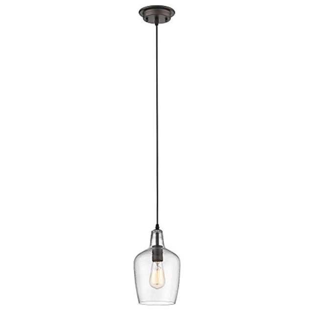 CHLOE Lighting ELLIE Transitional 1 Light Rubbed Bronze Ceiling Mini ...