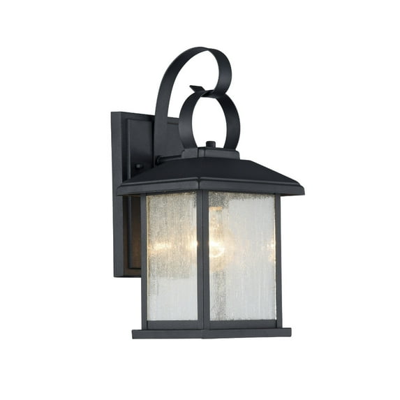 CHLOE Lighting HINKLEY Transitional 1 Light Black Outdoor Wall Sconce ...