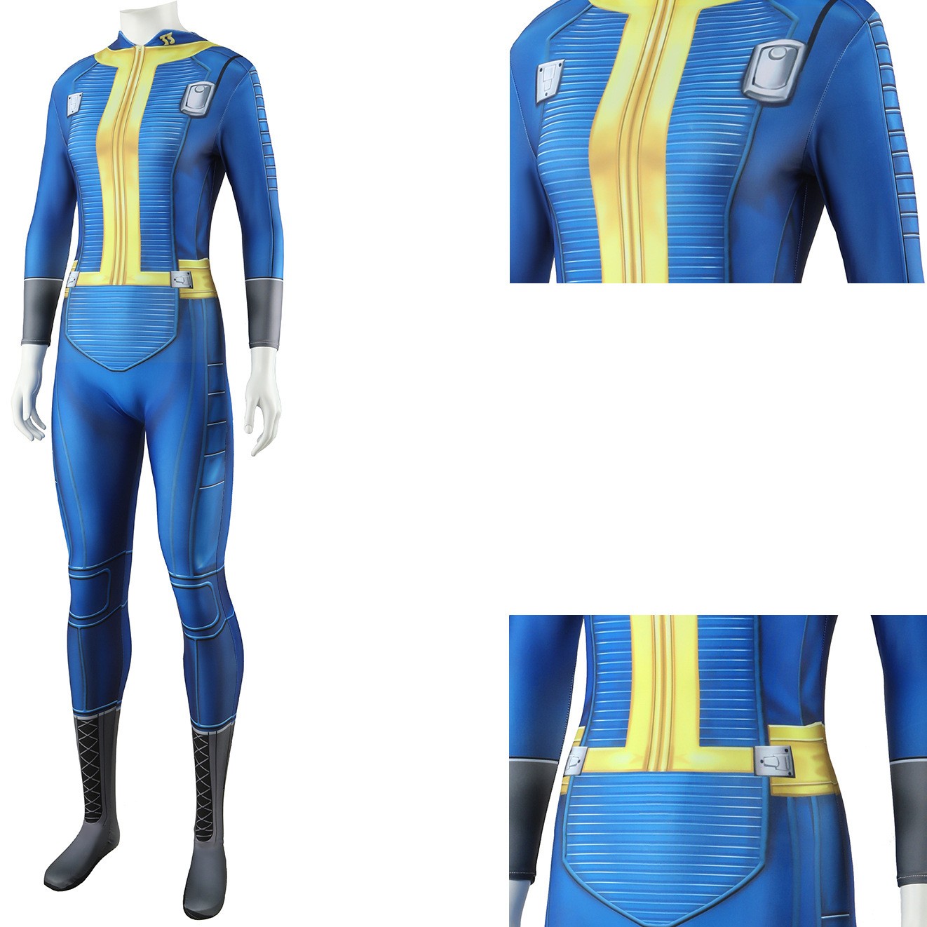 CHMORA Fallout Jumpsuit, Fallout Series Merch Costume for Men and Women ...