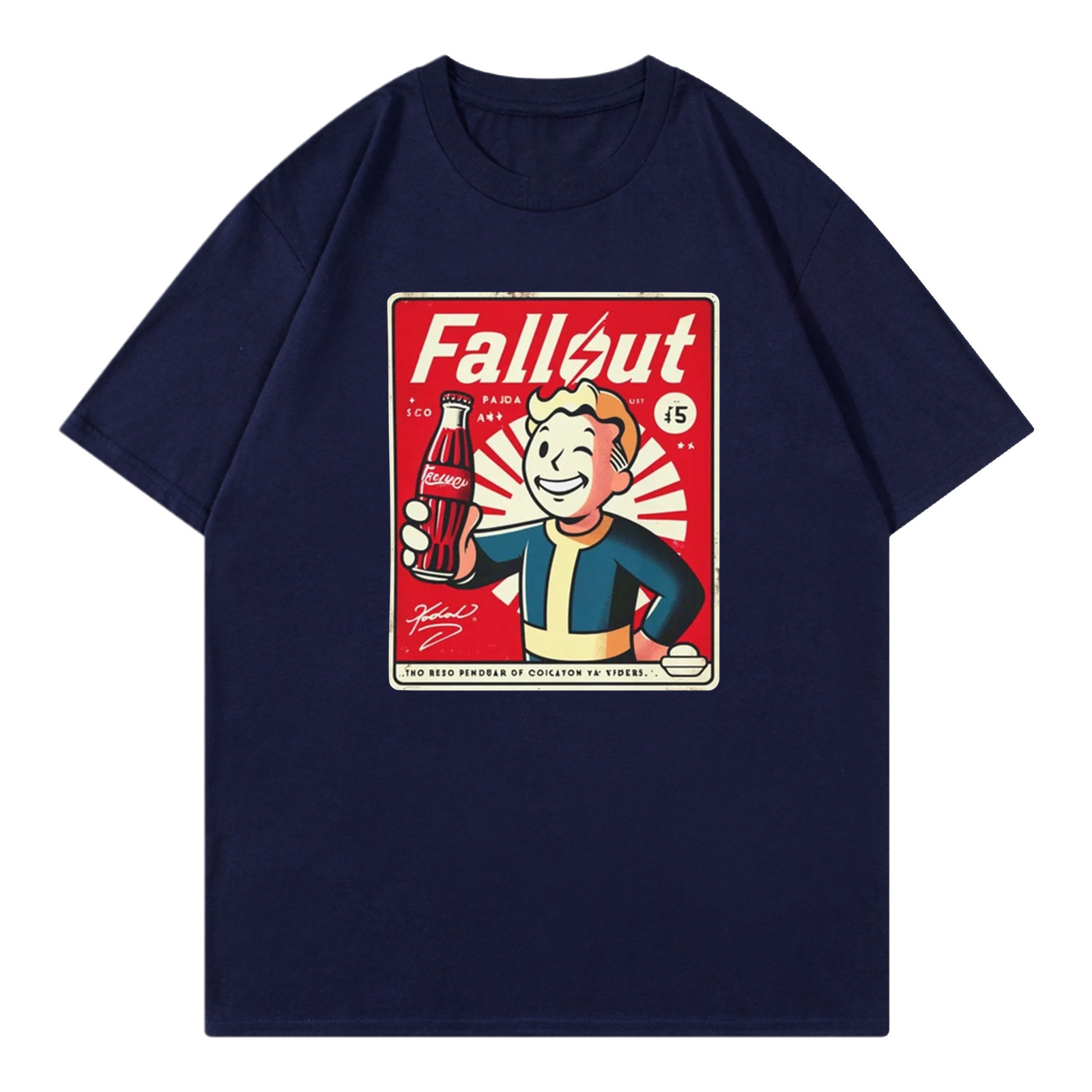CHMORA Fallout Series Shirt, Fallout Merch Round Neck Short Sleeve ...