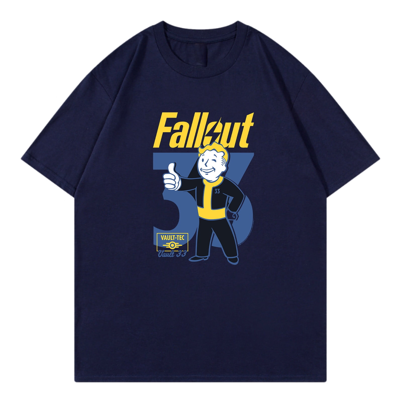 CHMORA Fallout Series Shirt, Fallout Merch Round Neck Short Sleeve ...