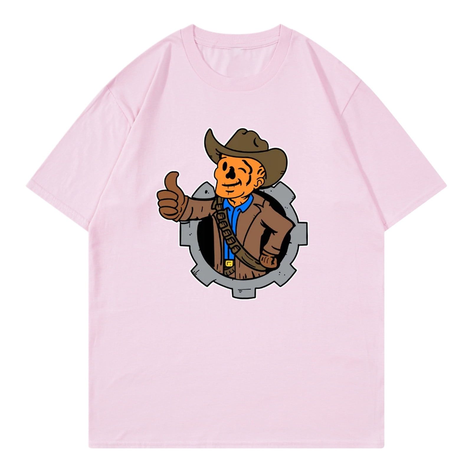 CHMORA Fallout Series Shirt, Fallout Merch Round Neck Short Sleeve ...