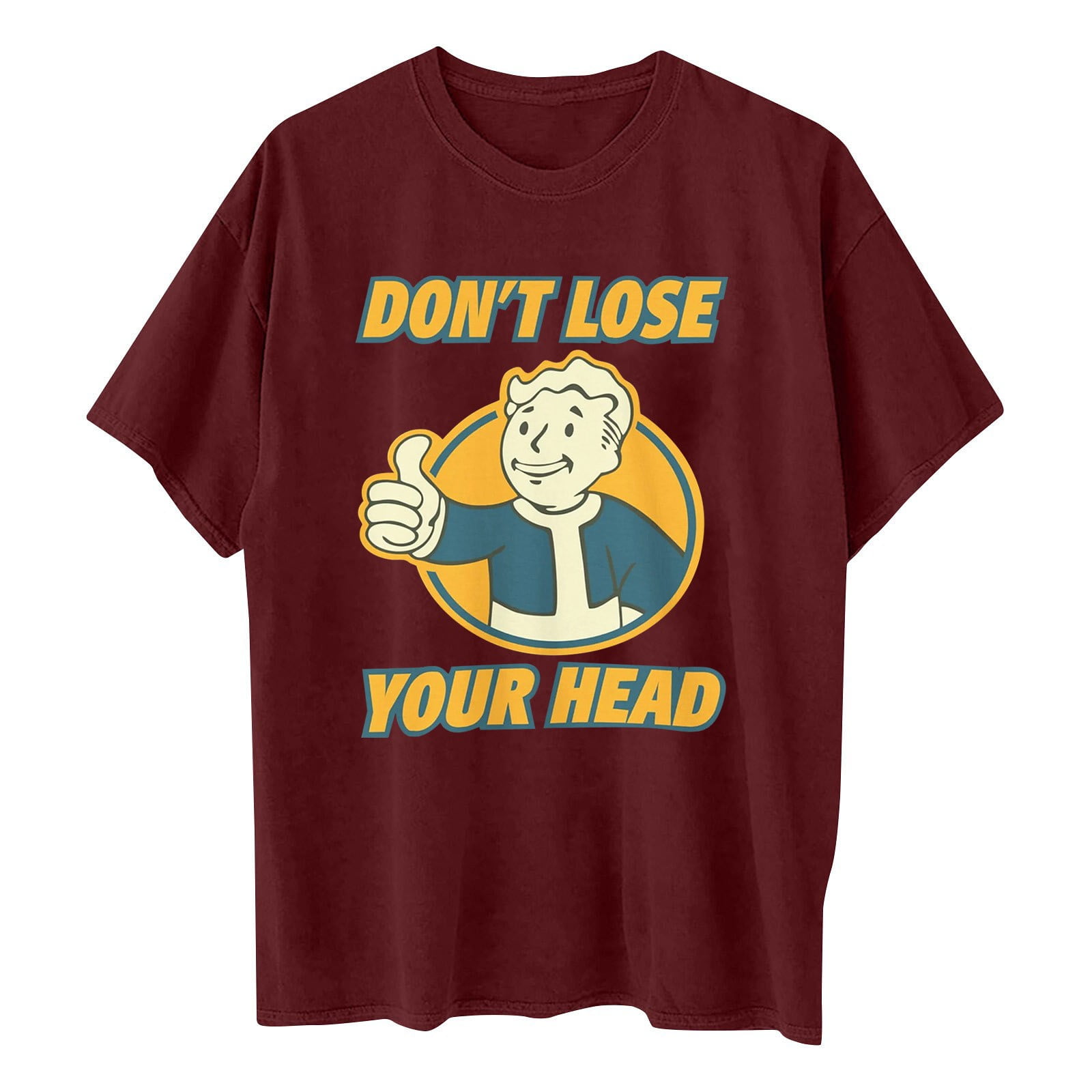 CHMORA Fallout Shirt, Fallout Merchandise Round Neck Short Sleeve ...