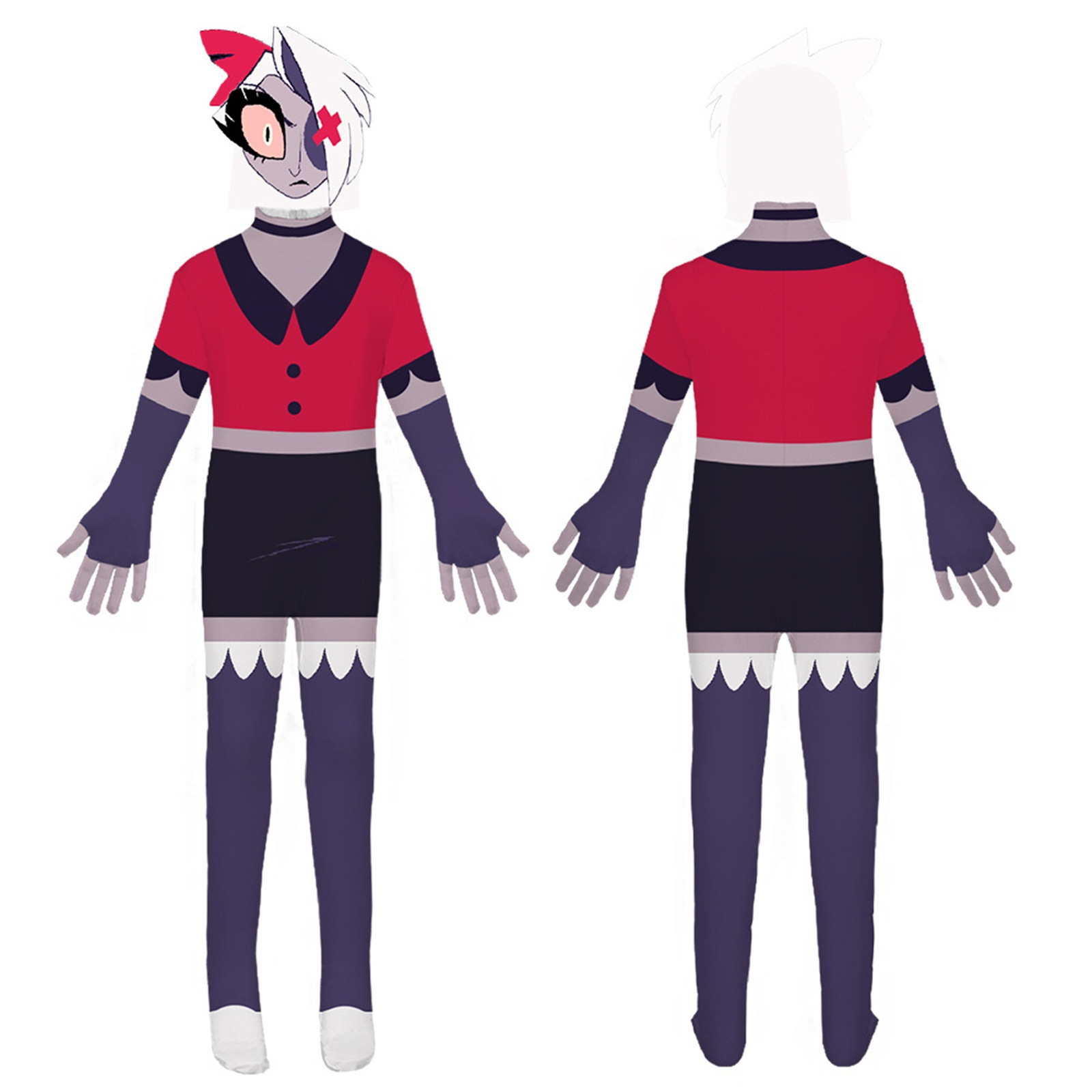 CHMORA Hazbin Hotel Cosplay Costumes, Hazbin Hotel Merch Vaggie Cosplay ...
