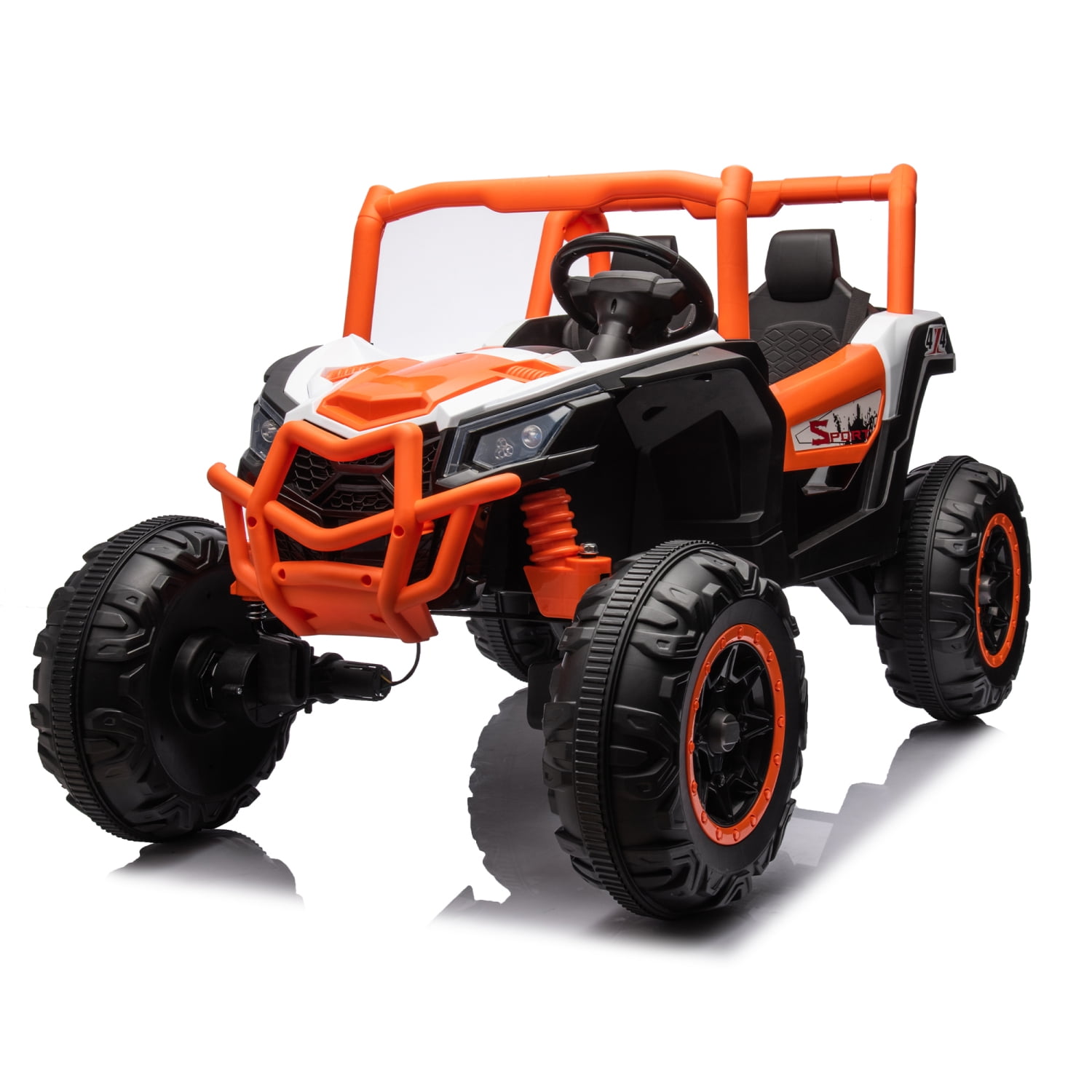 CHNGQANW 24V Ride On XXL UTV car for kid 2seater with two safety belts ...