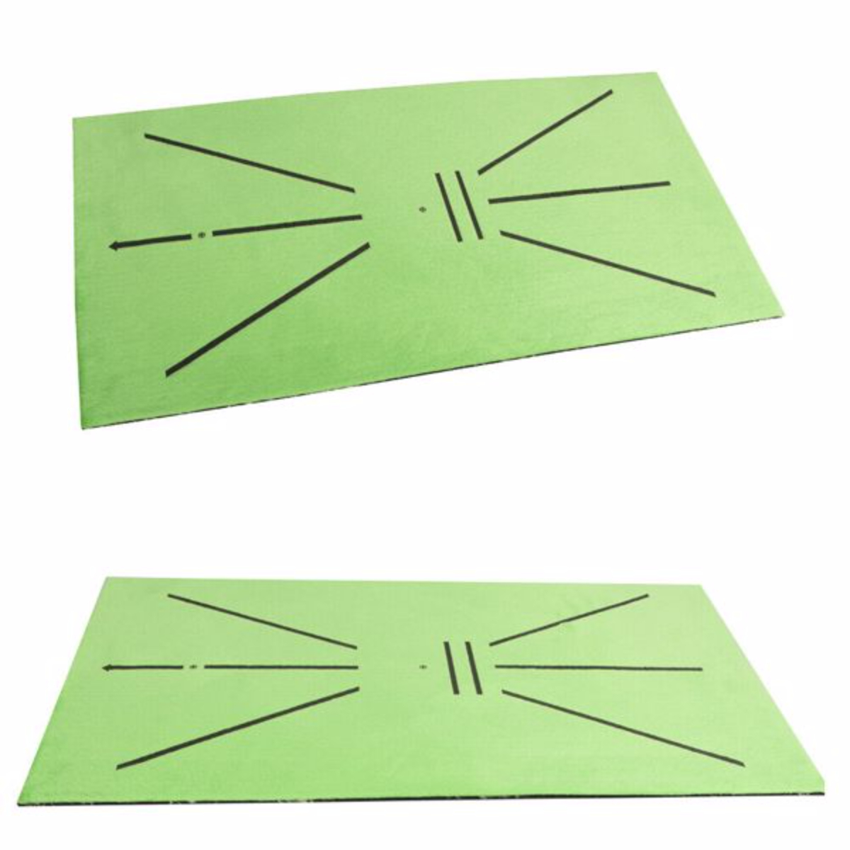 CHNGQN Golf Swing Mat Golf Swing Mat Indoor and Outdoor Swing Pads Hit ...