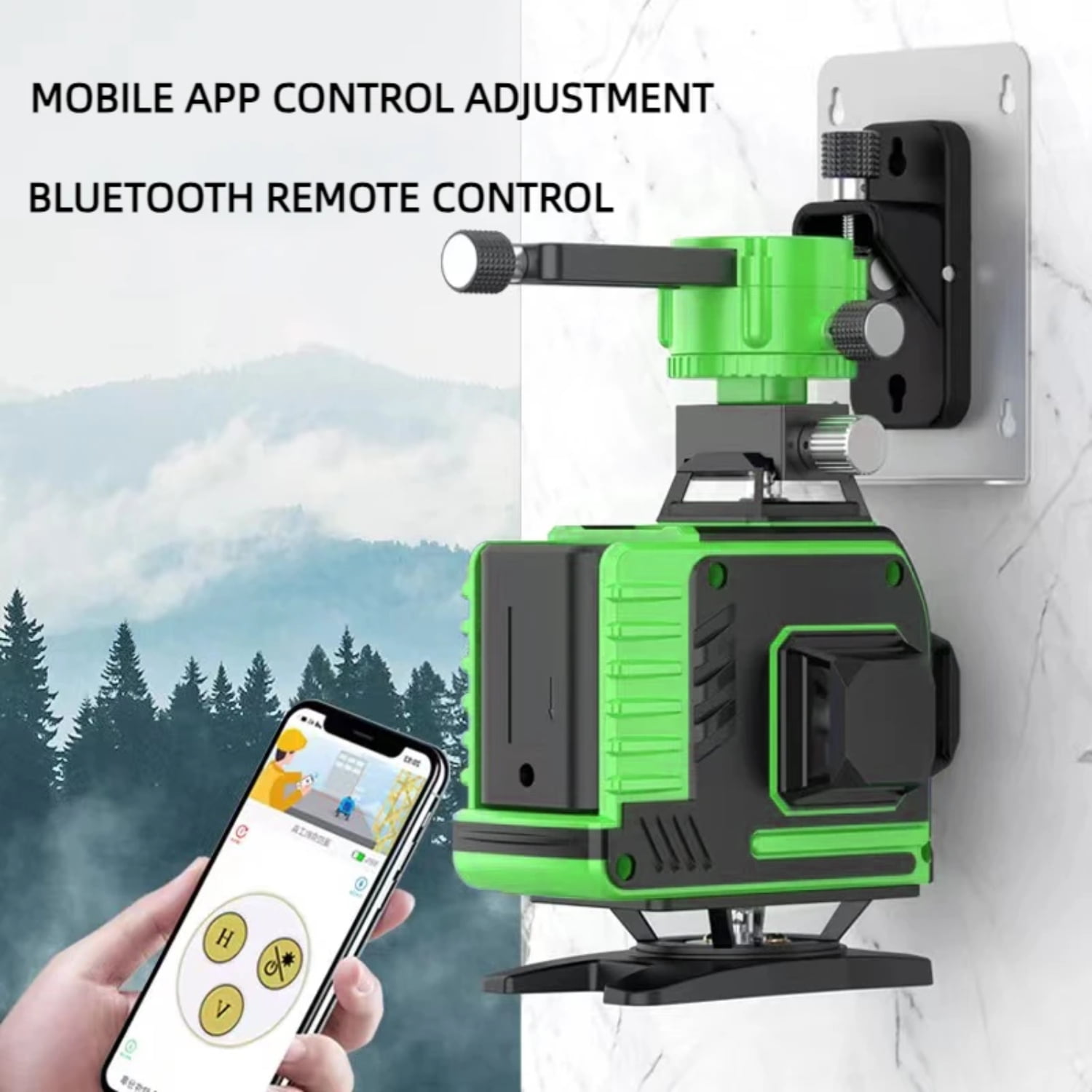 CHNGTO Professional Green Auto-Leveling Laser Level with Tripod ...