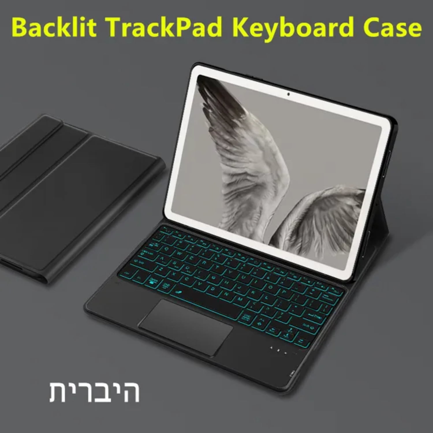 CHNGXJC 2023 New Arrival Wireless Backlit Smart Cover Keyboard Case for ...