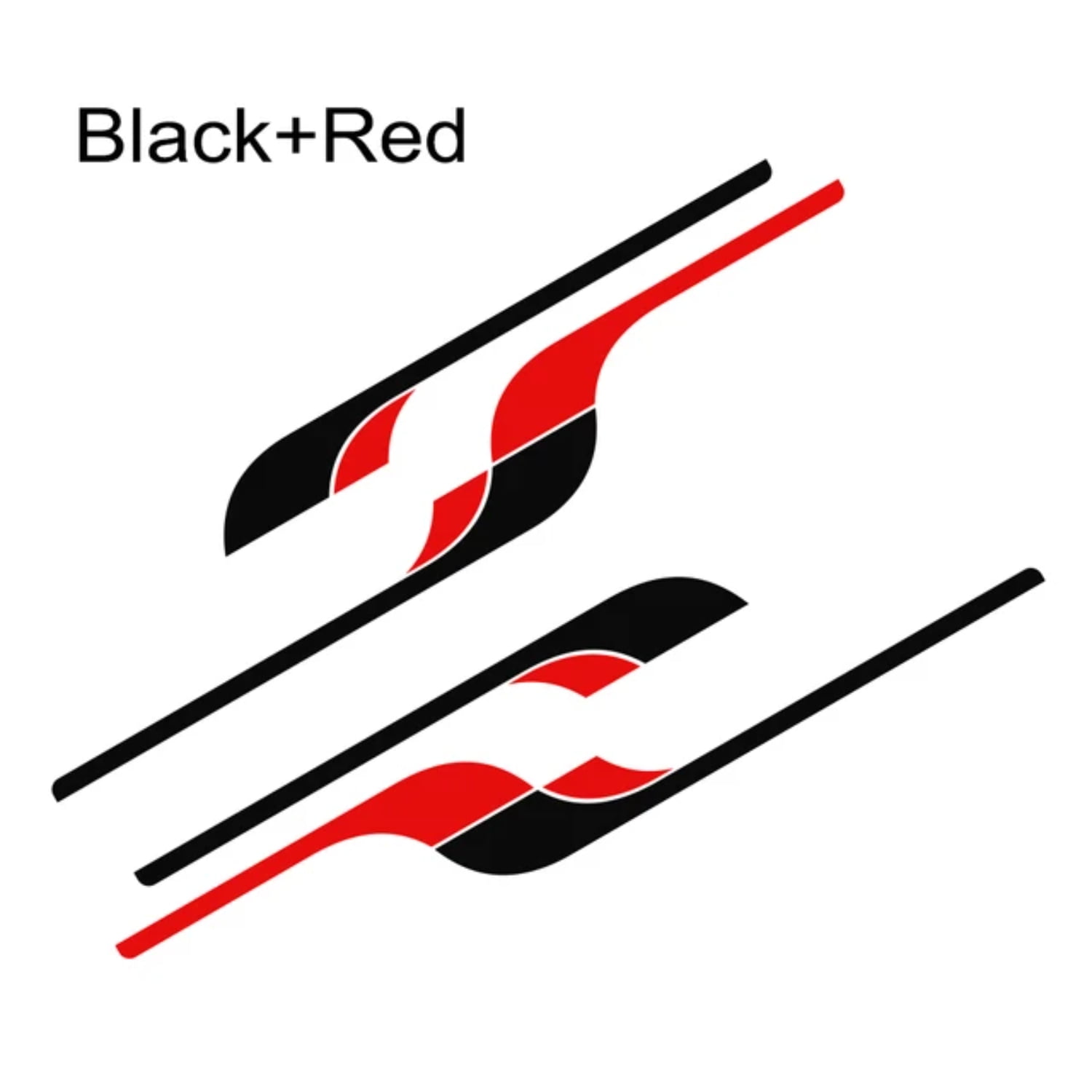 CHNGXJC 4PCS Stylish High-Quality and Durable Car Racing Decals for ...
