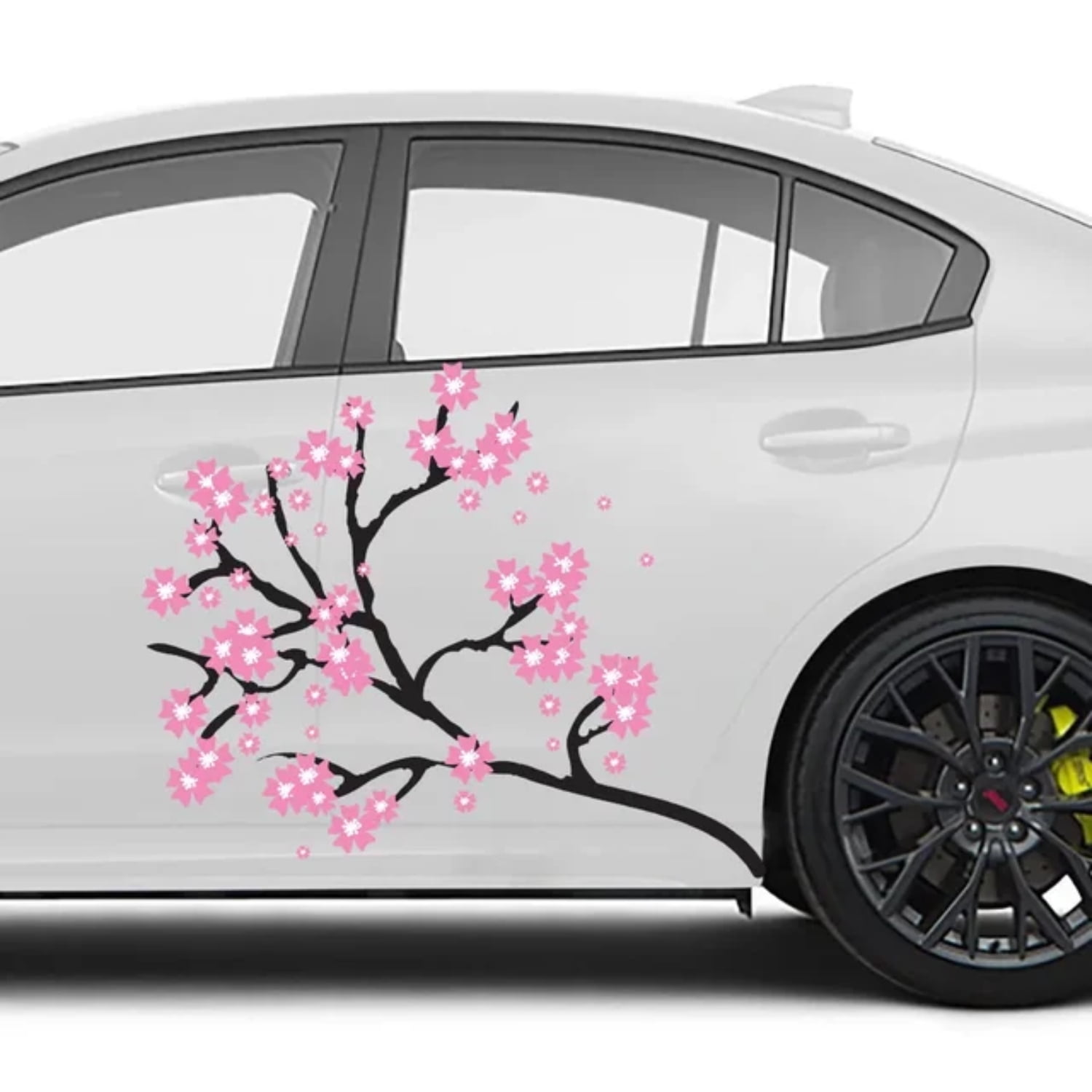 CHNGXJC Cherry Blossom Anime Itasha Vinyl Car Flower Side Decal Sticker ...
