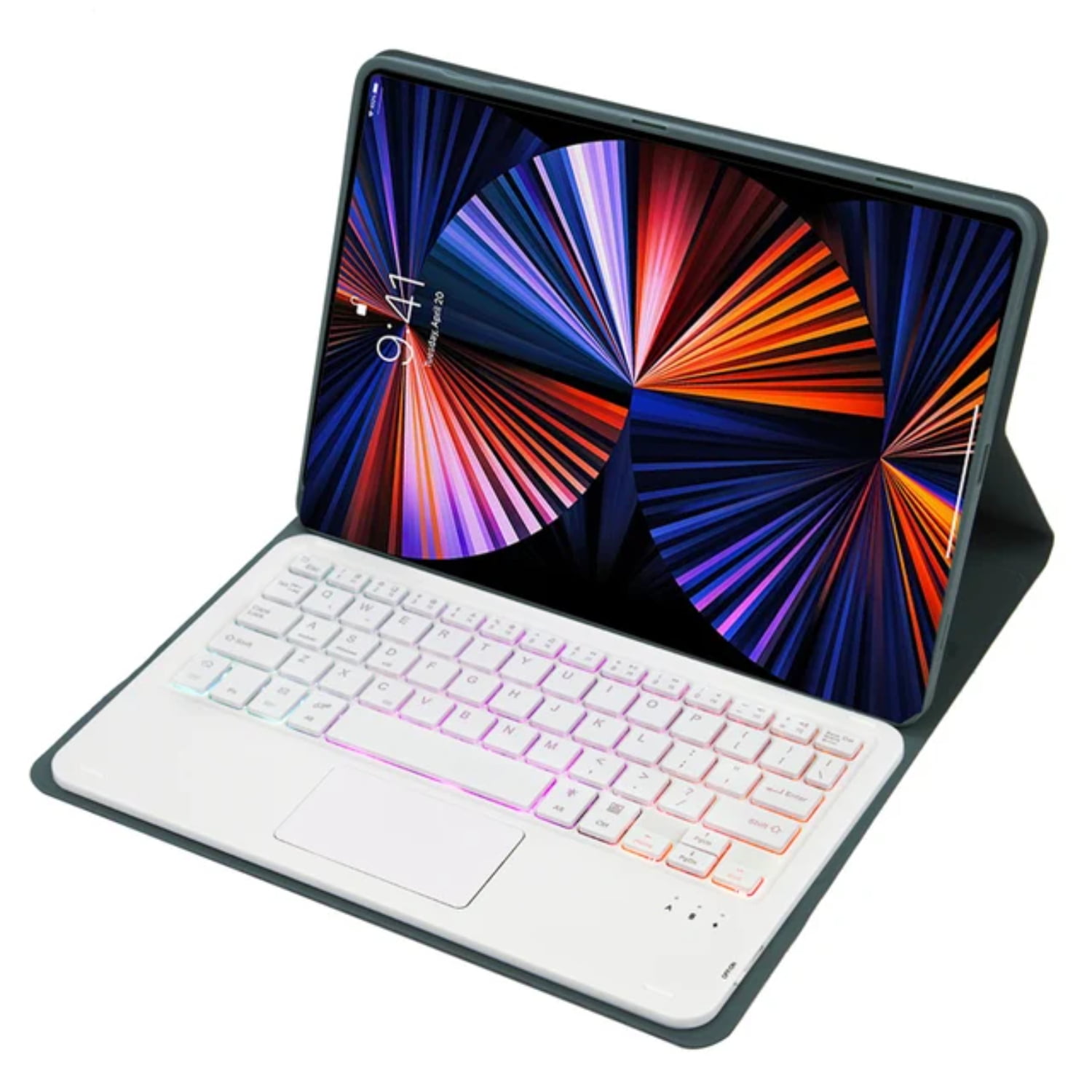 CHNGXJC Enhanced Backlit Wireless Keyboard Cover for 10.3‘‘ Tablet Case ...