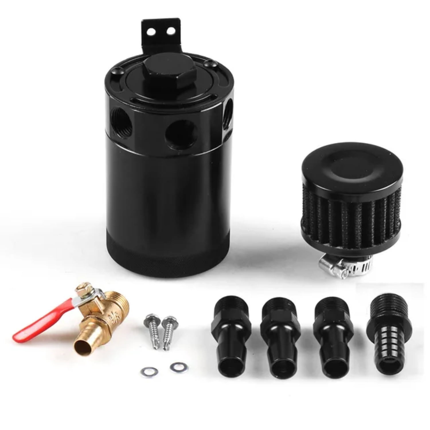 CHNGXJC High Efficiency Aluminum Oil Catch Can Tank with Breather ...