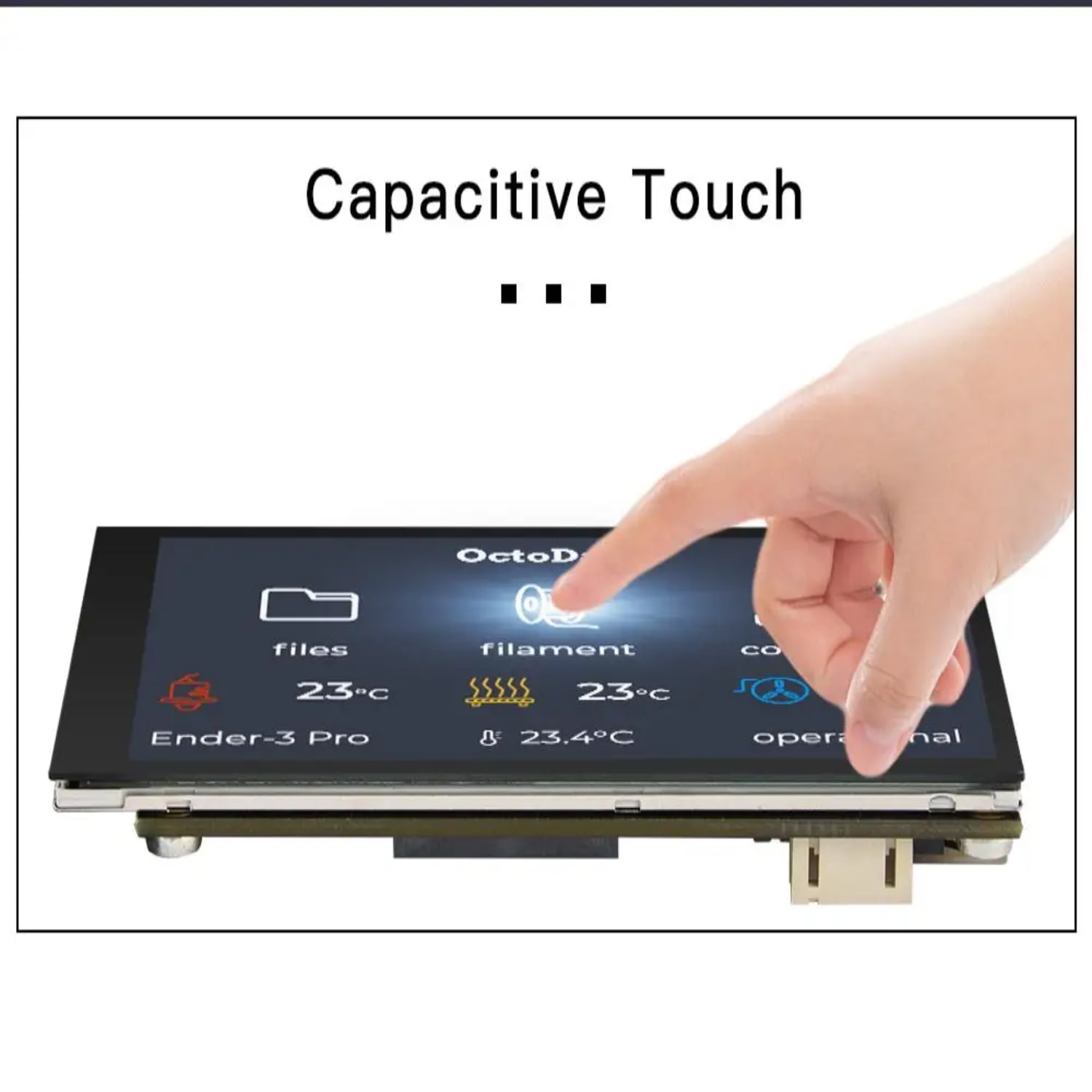 CHNGXJC High Resolution Raspberry Pi CM4 Capacitive Touch Screen Module ...