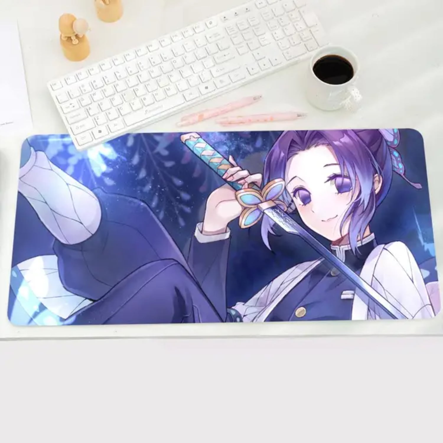 CHNGXJC Large Stylish Demon Slayer Shinobu Anime Mouse Pad ...
