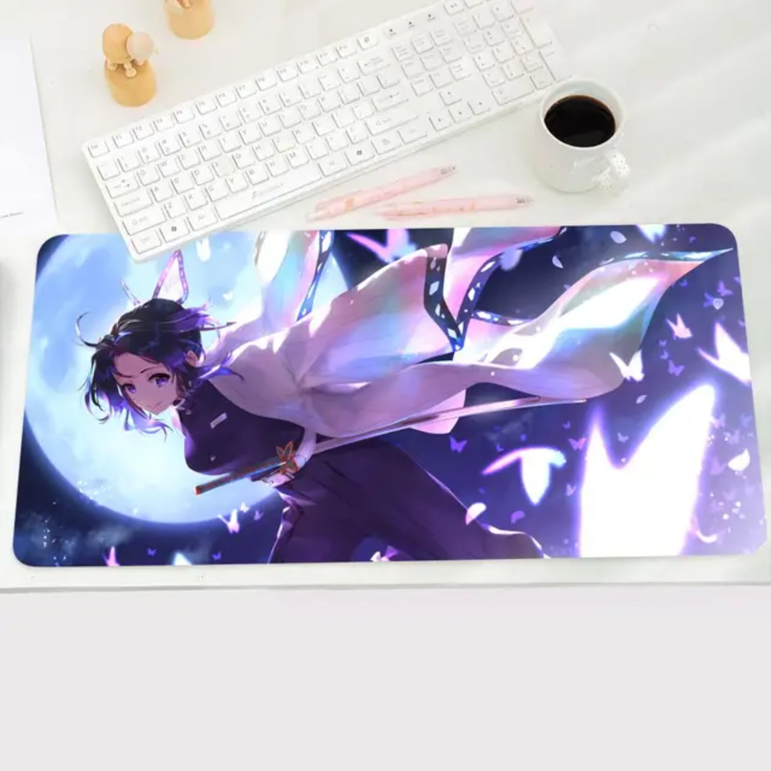 CHNGXJC Large Stylish Demon Slayer Shinobu Anime Mouse Pad ...