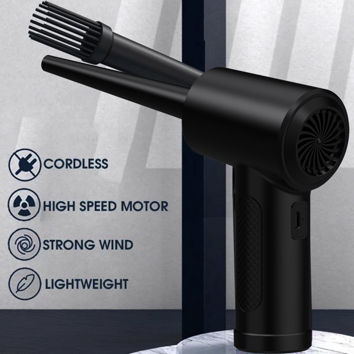 CHNGXJC Powerful Wireless Adjustable Cordless Air Blower - Handheld ...