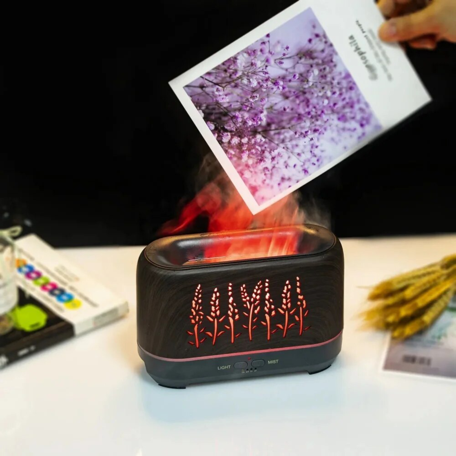 CHNGXJC Transform your living space with the delightful and fragrant USB aromatherapy diffuser ...