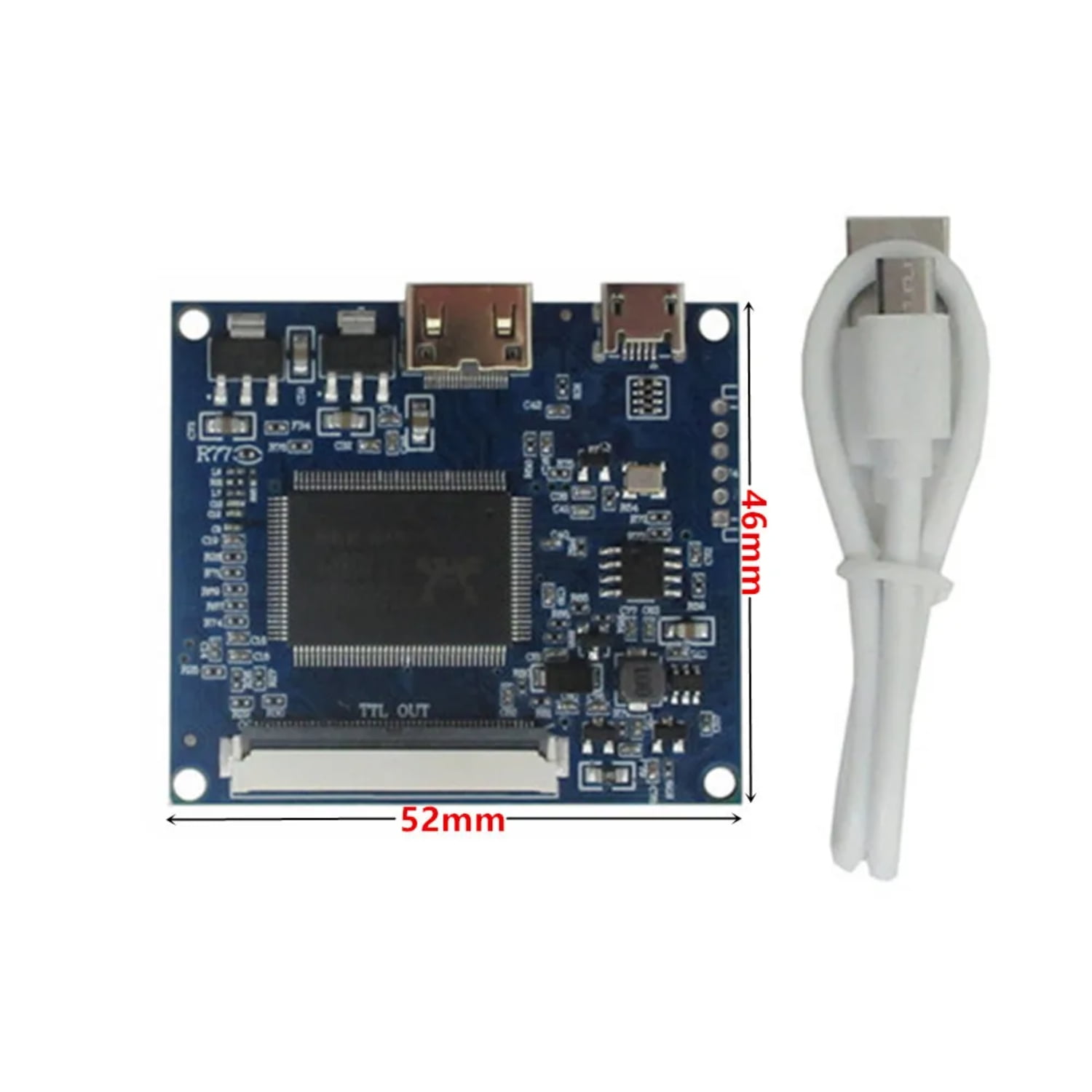 CHNGXJC Versatile 9 Inch Mini LCD Display Monitor Driver Board Control ...