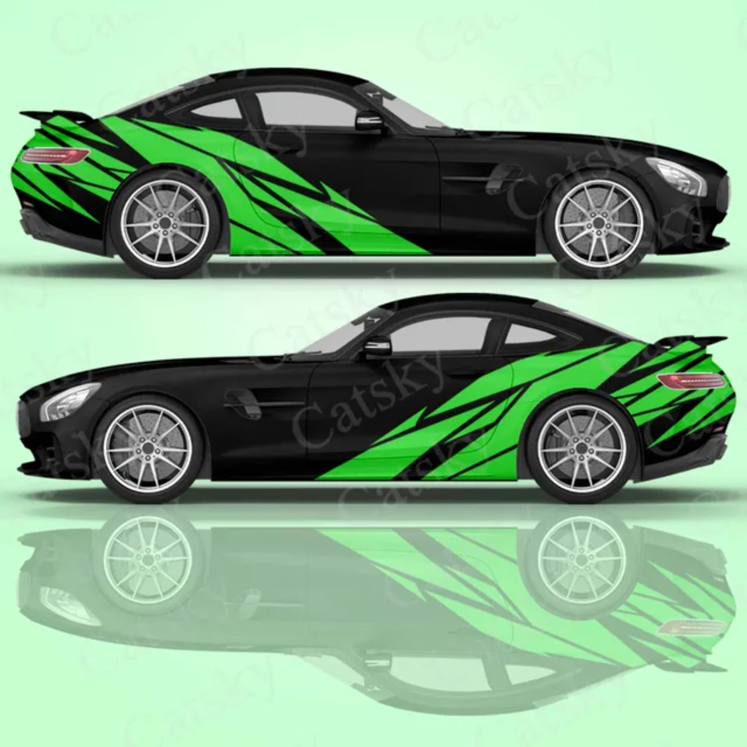 CHNGXJC Vibrant Eye-catching PVC Racing Car Stickers for Packaging Auto ...