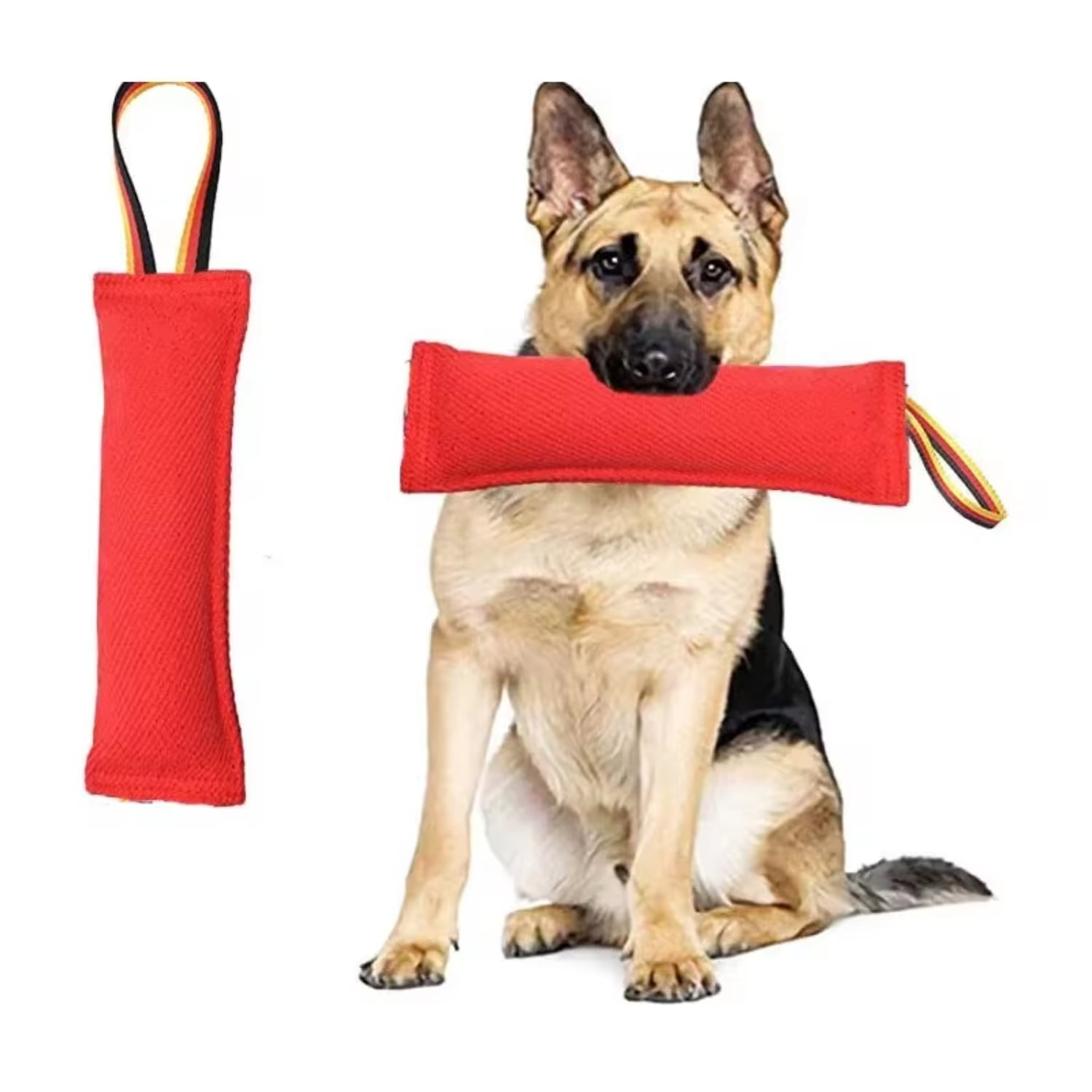 CHNGXWE Strong Handle Dog Bite Tug Toy for Pet Training and Biting ...