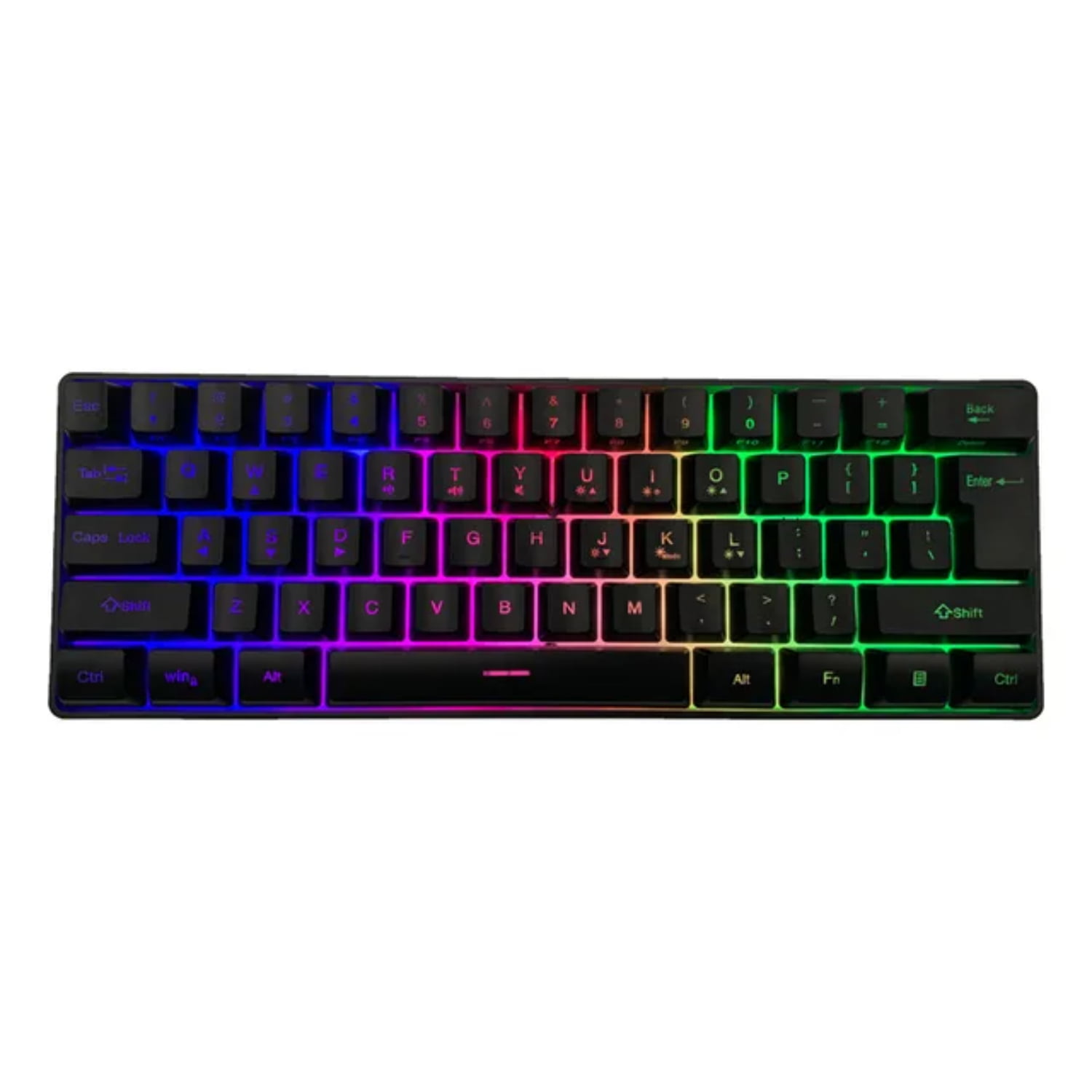 CHNGYDZ 60% RGB Mechanical Gaming Keyboard with 61 Keys in Various ...